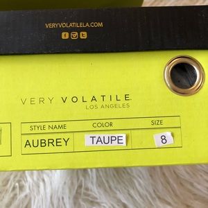 Very Volatile | Shoes | Very Volatile Aubrey Tan Suede Boho Fringe ...